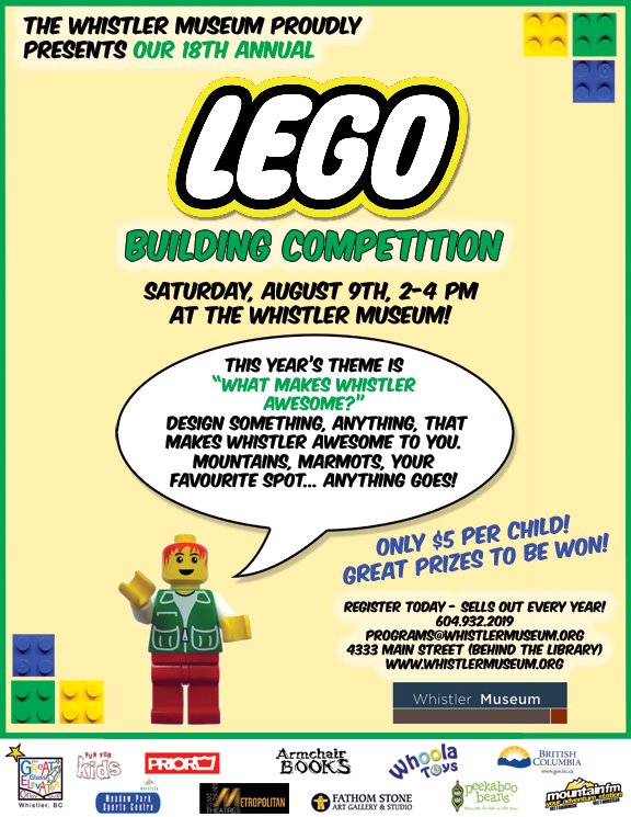 Whistler Museum’s 18th Annual LEGO Building Competition – Whistler ...