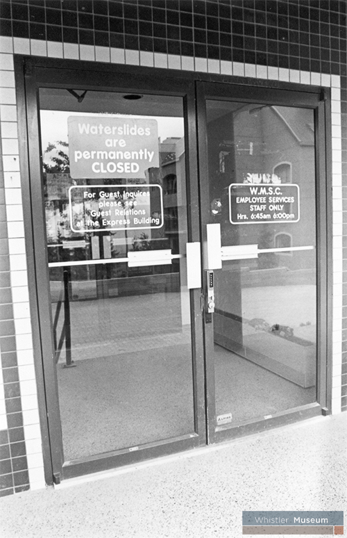 Whistler’s Waterslides – Whistler Museum and Archives Society