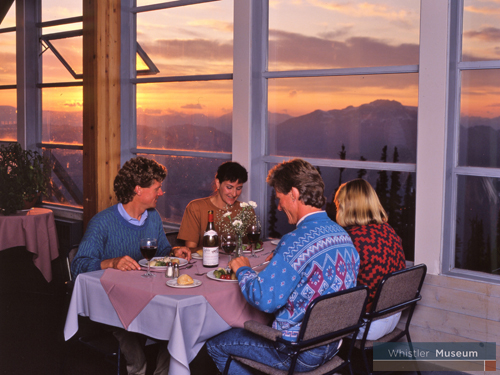 Dining on the Mile High Mountain – Whistler Museum and Archives Society
