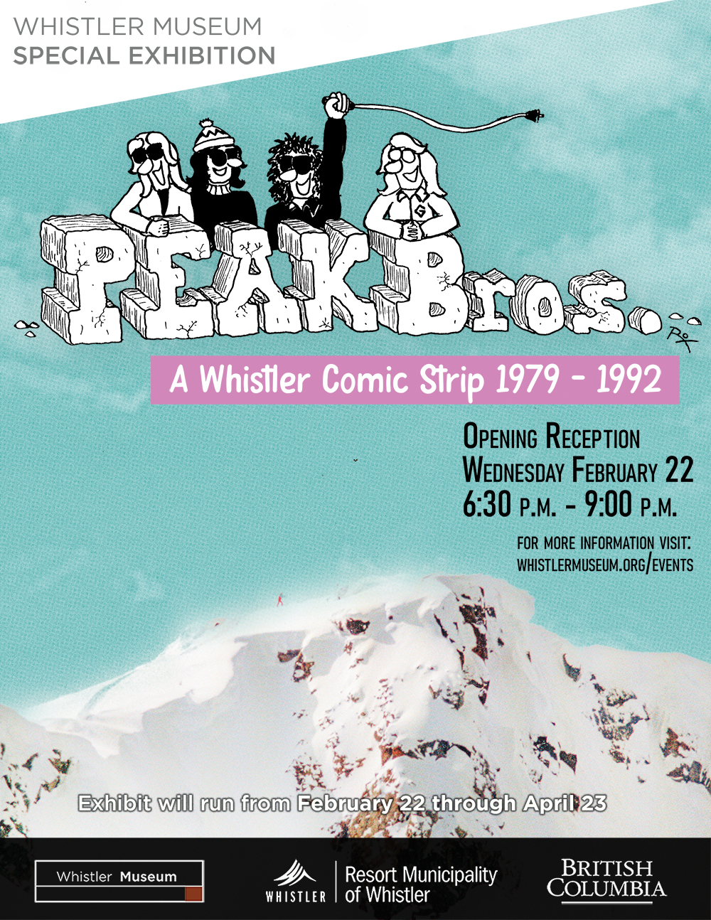 Peak Bros: A Whistler Comic Strip – Whistler Museum and Archives Society