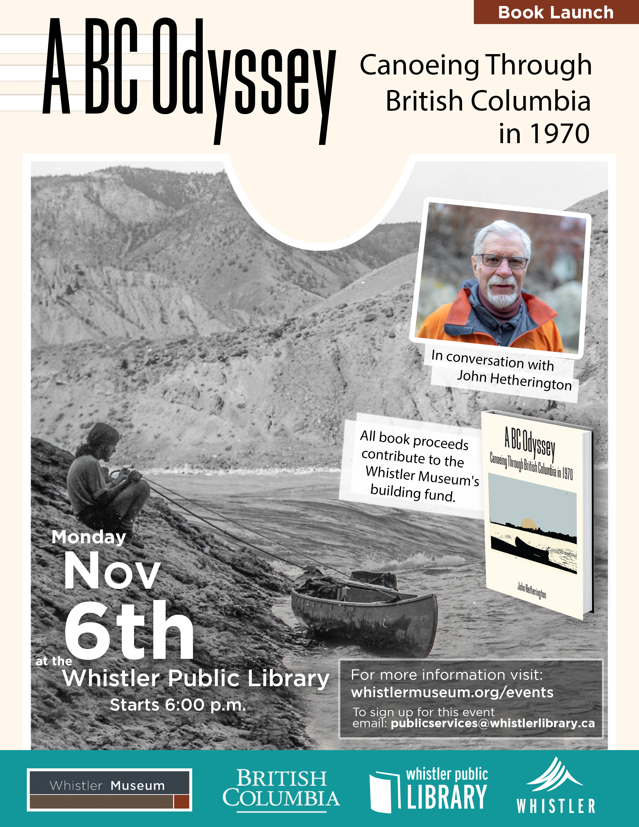 A BC Odyssey: Book Launch – Whistler Museum and Archives Society